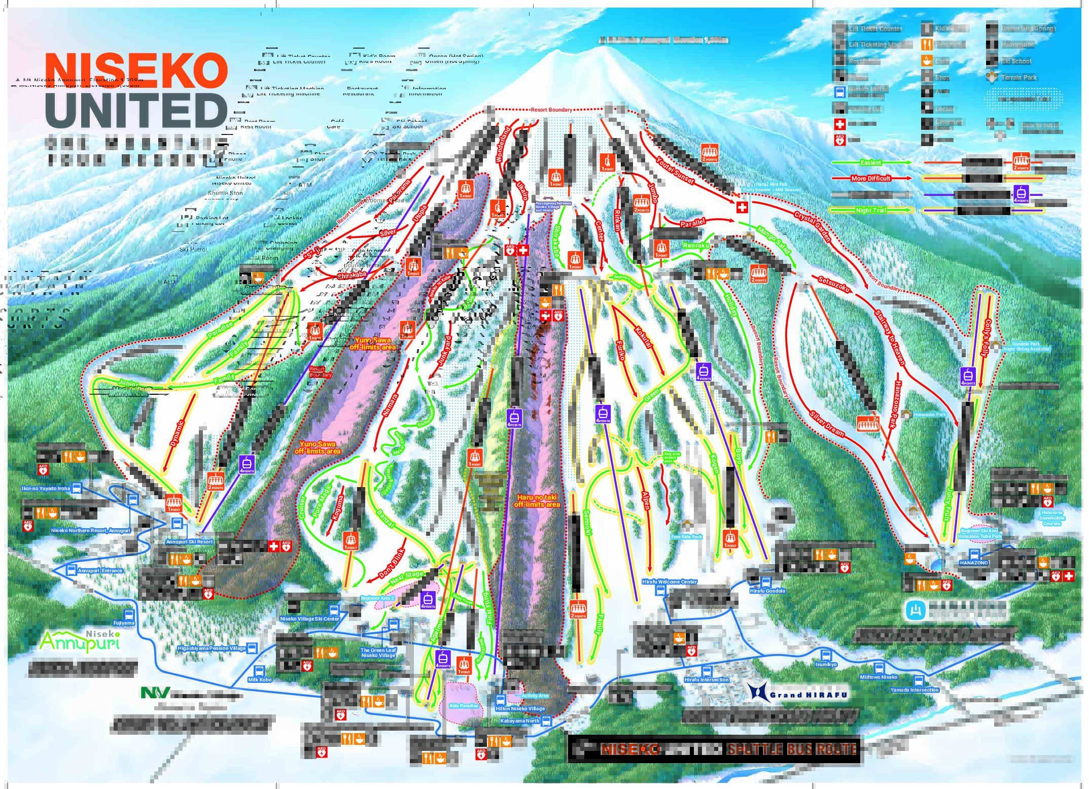 Niseko Maps | Vacation Niseko